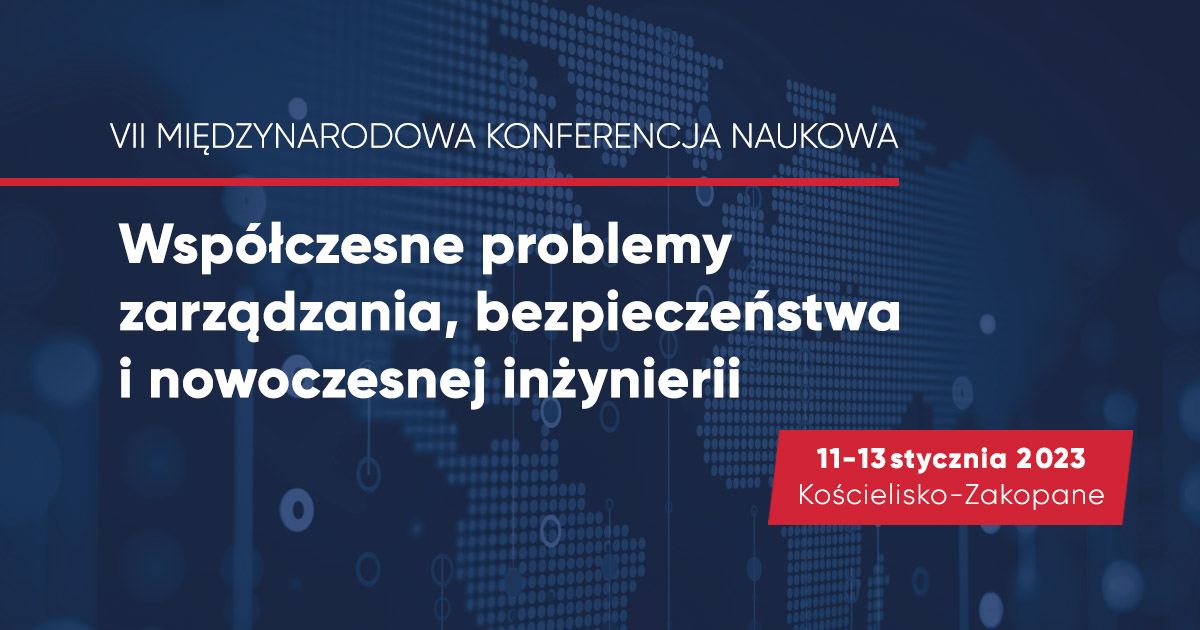 Konferencja w Zakopanem 2023. Zaproszenie | UTH